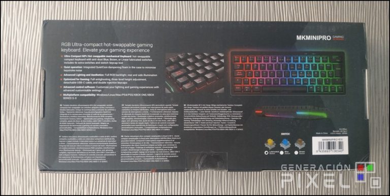 Análisis del Teclado Mars Gaming MKMini « Generación Pixel